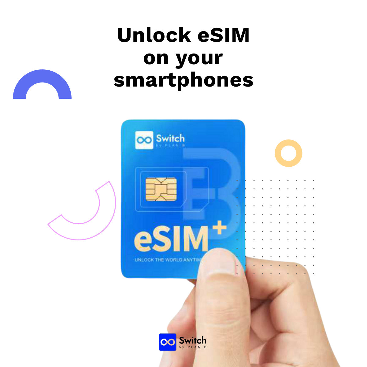 Switch eSIM Adapter Max (Android & IOS)