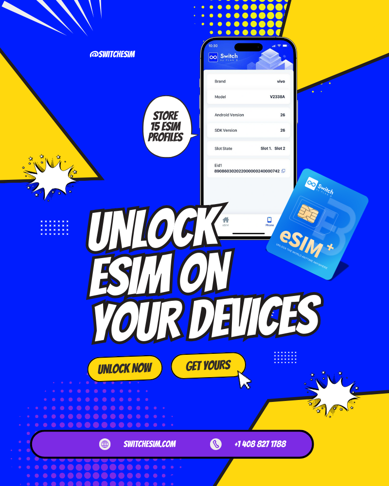 Enable eSIM on Any Connectivity Devices with Telia and Switch eSIM Ada